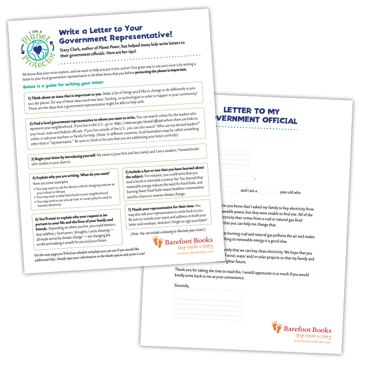 Help Kid Activists Write Letters to Their Government Representatives ...