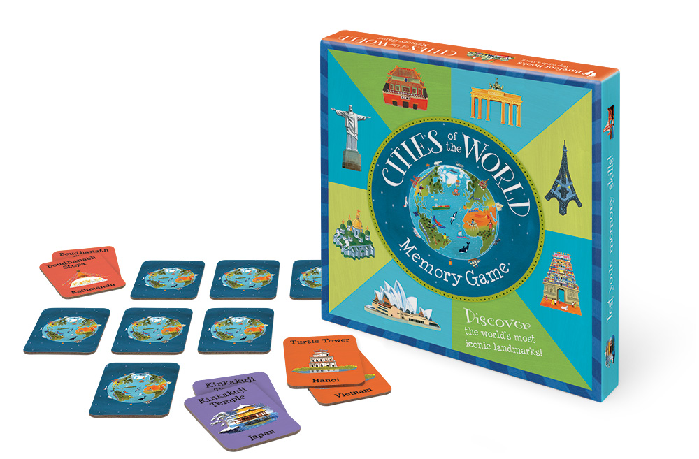 Cities of the World Memory Game | Ages 4-10 | Barefoot Books